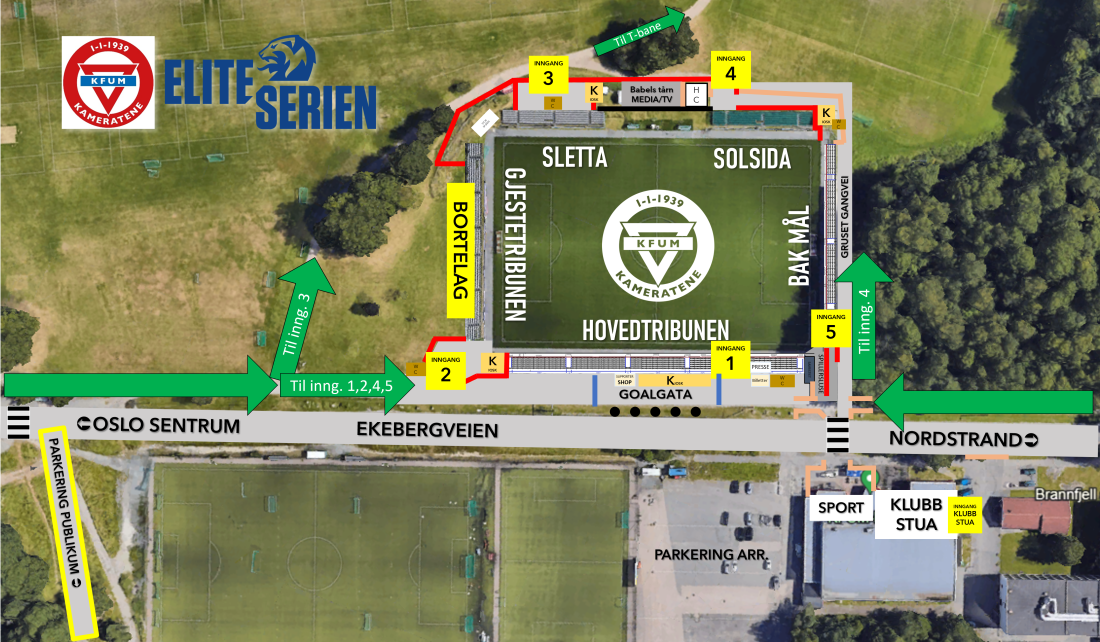 Billetter KFUM - Sandefjord: Siste kamp før ferien / KFUM